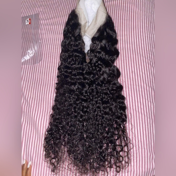 Hair | 24 Inch Water Wave 20d 13x4 Lace Front Human Hair Wigs | Poshmark